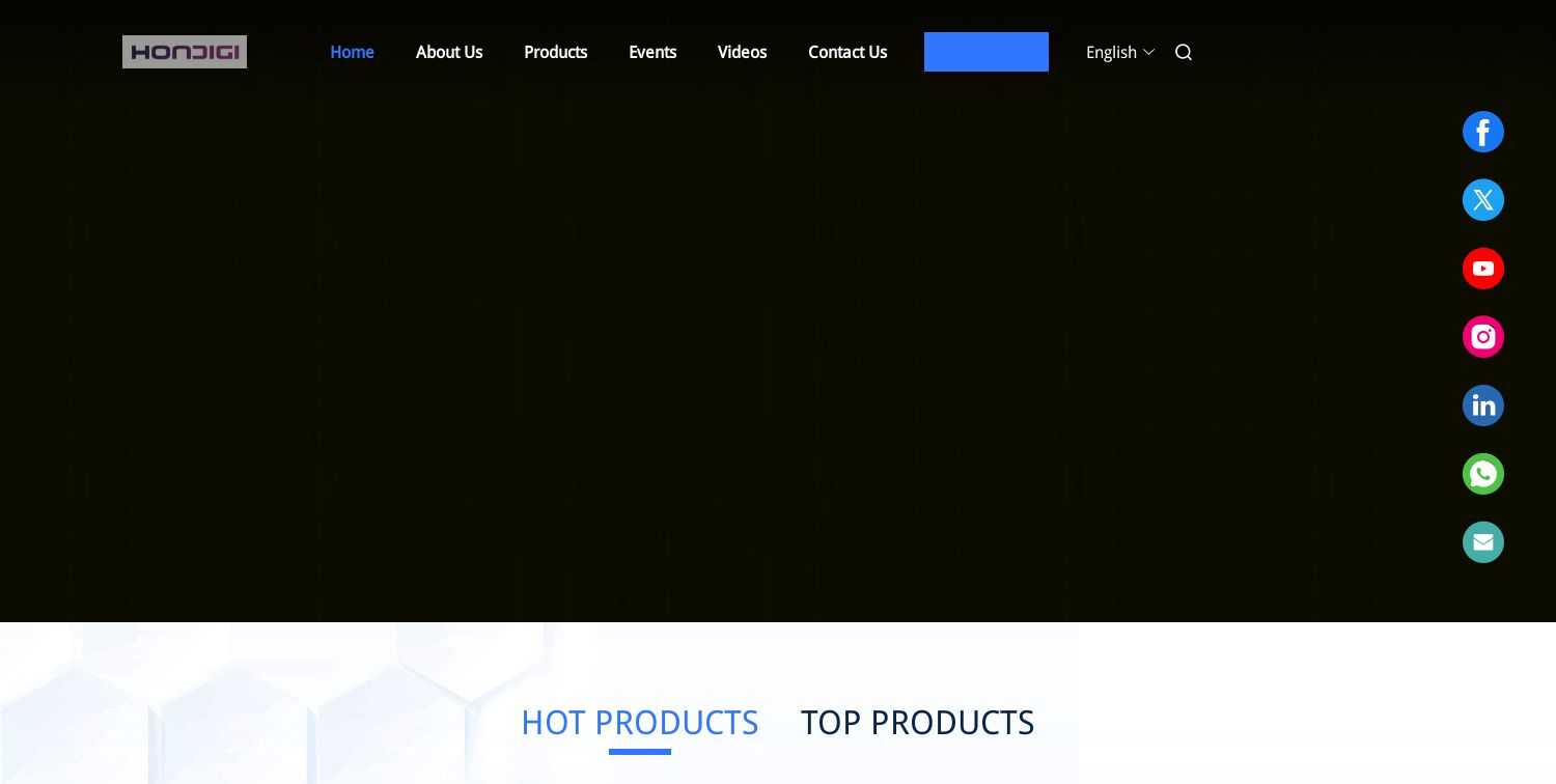 pc interface of hondigi.com